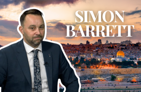 Morning with Simon Barrett - Carryduff Community Church - ICEJ UK