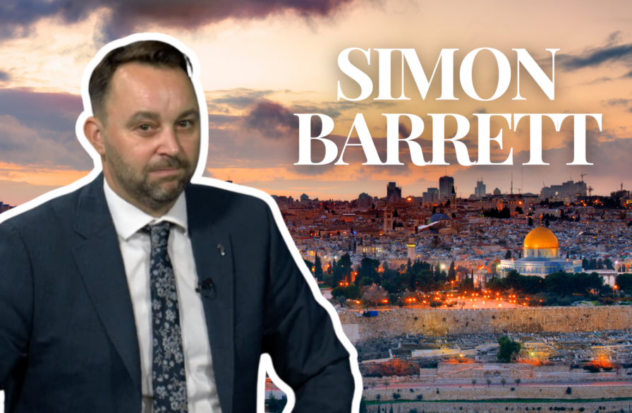 Morning with Simon Barrett - Carryduff Community Church - ICEJ UK